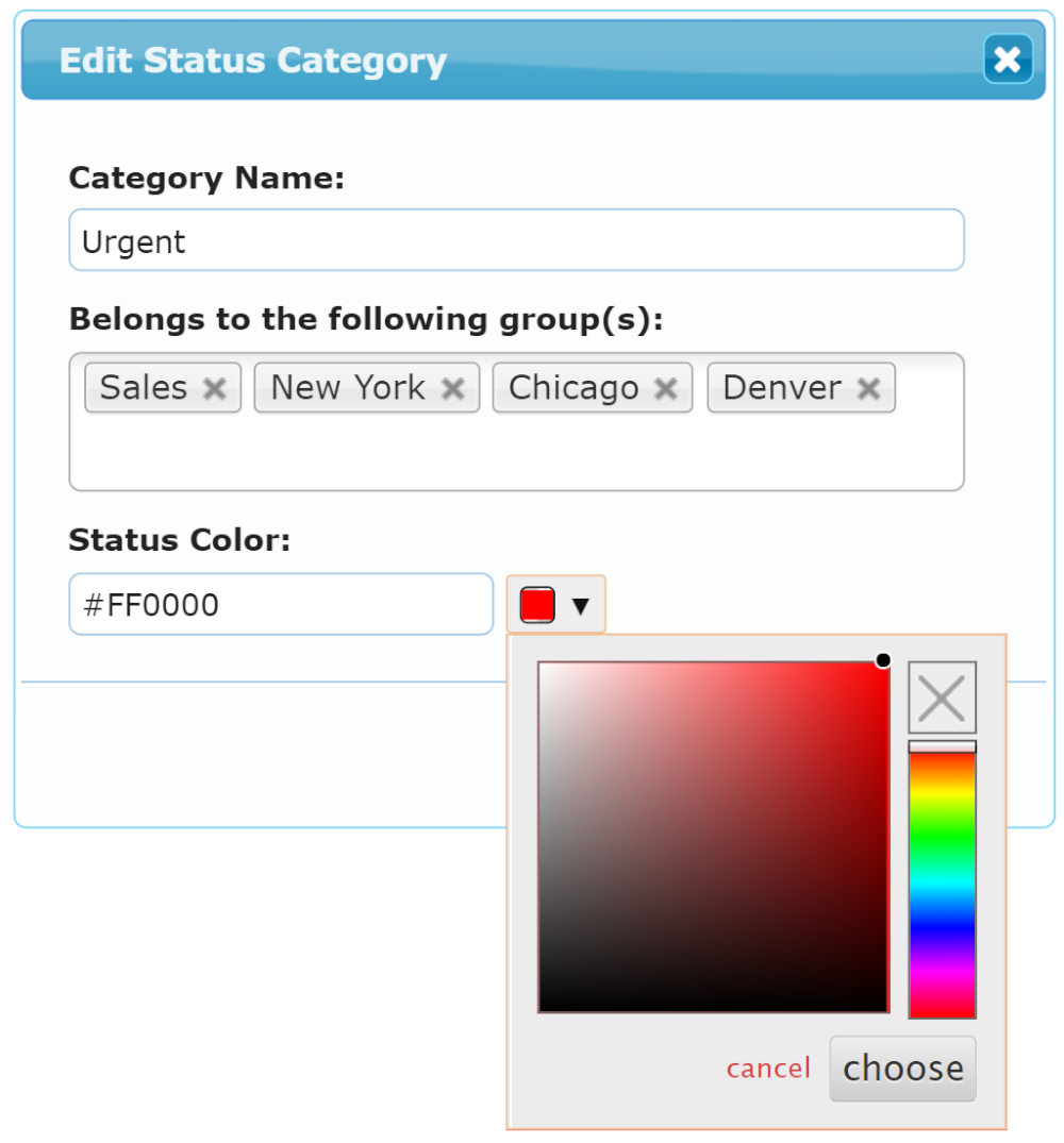 New Feature: Custom Status Colors - IRIS CRM New Feature: Custom Status Colors - IRIS CRM